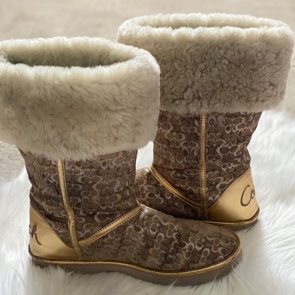 Shoes | Coach Winter Boots | Poshmark